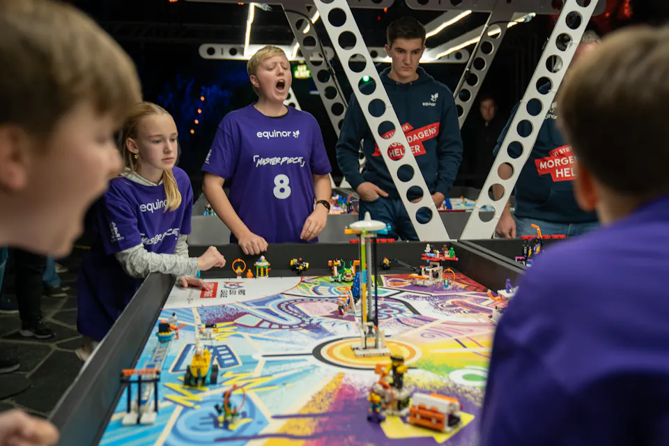 First Lego League 9.nov 2025 | Vitensenteret