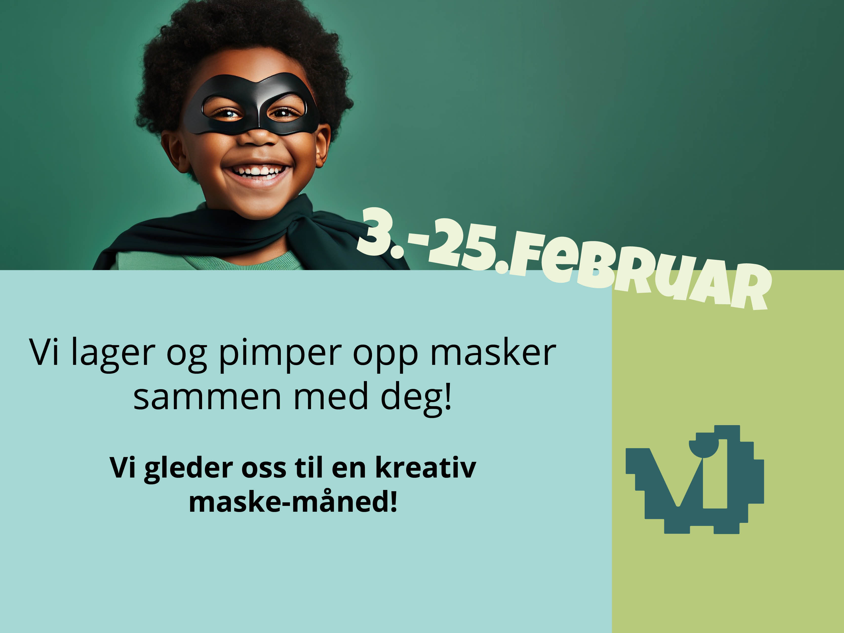 Vi lager masker med deg! | Vitensenteret